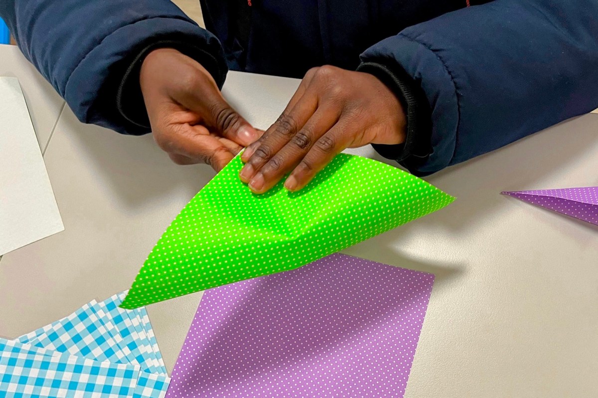 The First Workshop – Origami – Creativity Beyond Borders